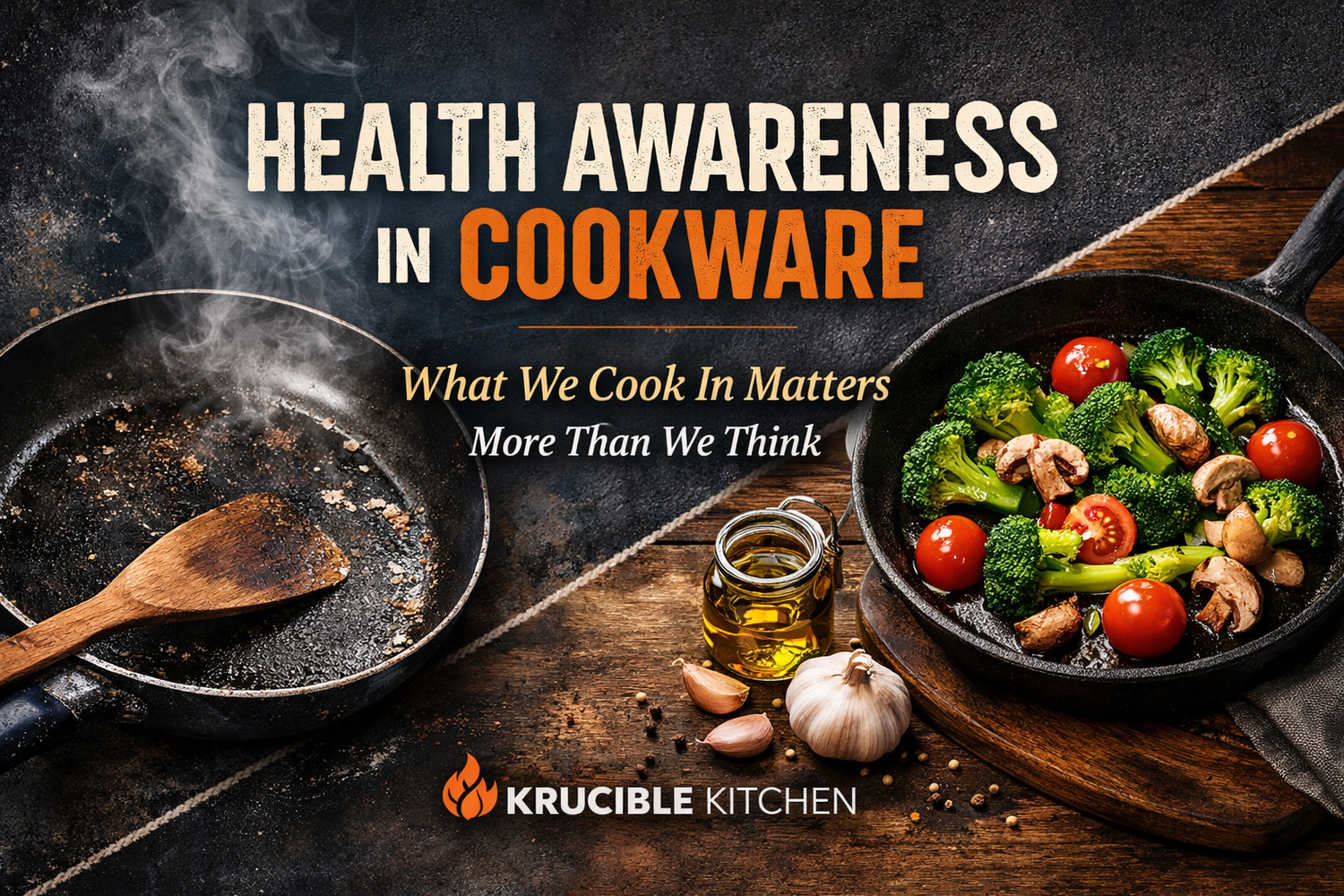 Health Awareness in Cookware: Why What You Cook In Matters – Krucible ...