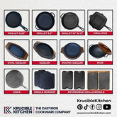 Krucible Kitchen Cast Iron Cookware and Serve-ware, Made in Pakistan – KrucibleKitchen