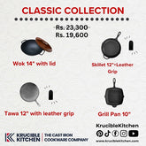 Krucible Kitchen Cast Iron Cookware and Serve-ware, Made in Pakistan – KrucibleKitchen